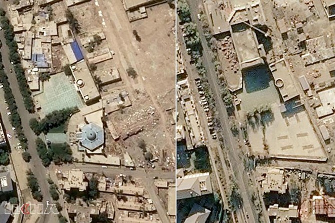 Satellite images prove China's destroyed mosques